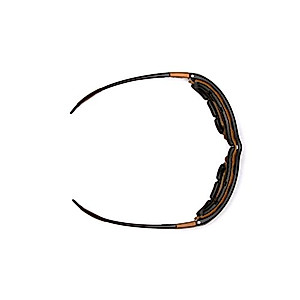 Carhartt Carthage Safety Eyewear with Vented Foam Carriage, Clear Anti-fog Lens