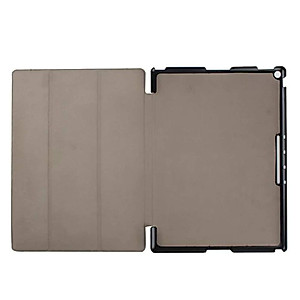 Zrengp Tablet Smart Cover for Google Pixel C 2015 Release 10.2 inch, Ultra Thin Slim Folio Stand Lightweight with Auto Sleep/Wake Up Function Leather Case for Google Pixel C 10.2" (Black)