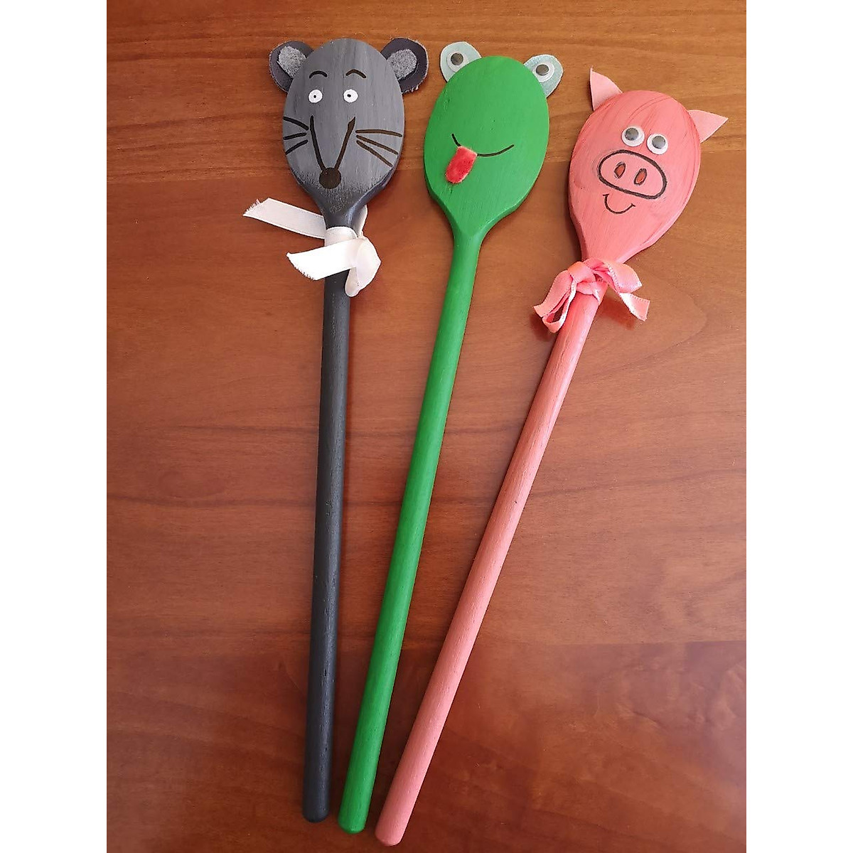 Mr.Woodware 12 Inch Wooden Spoons for Cooking - Set of 24 Long Handle Oval Wooden Spoon for Mixing, Stirring, Tasting - Kitchen Wooden Utensils For Cooking and Crafts, Personalized Wood Burning