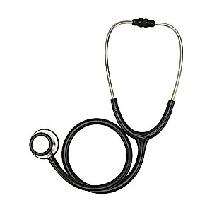 Stethoscope, Fetal Heart Stethoscope Amplifies Sounds Clear Transmission Stainless Steel for Clinic for Nurses