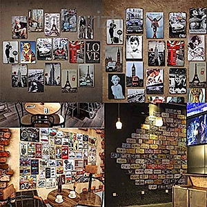 AMELIA SHARPE Metal Sign Welcome to Havana bar Home Wall Decoration Retro Tin Sign 12x8“