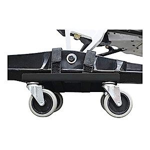 Extreme Max 5800.0232 V-Slides Snowmobile Dolly System - Steel, Black