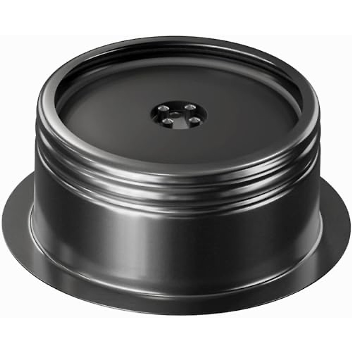 HausinLuck Garbage Disposal Flange, Gunmetal Black Garbage Disposal Drain Garbage Disposal Sink Flange and Stopper, Garbage Disposal Flange Plug for 3-1/2 Inch Drain Hole, Sink Flange and Stopper