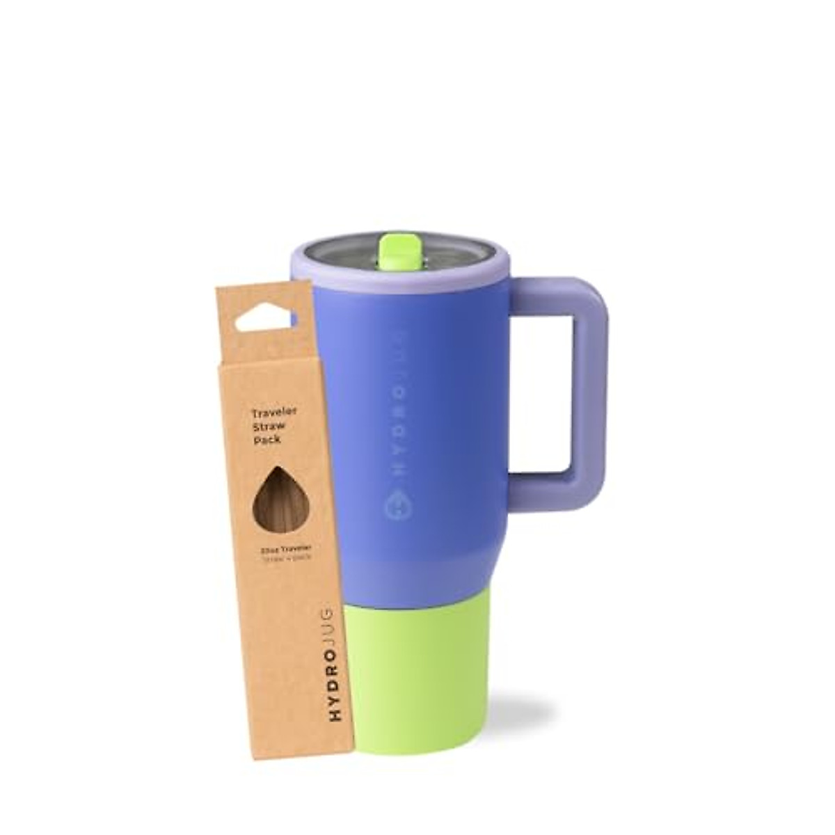 Lime Rickey 20oz Traveler + Replacement Straws