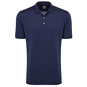Callaway Men's Short Sleeve Core Performance Golf Polo Shirt with Sun Protection (Size Small-4X Big & Tall), Peacoat, 3X-Large