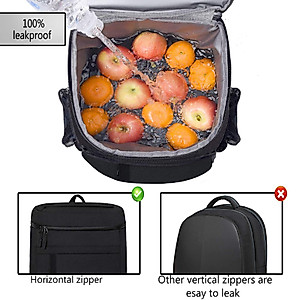 FORICH Soft Cooler Backpack Insulated Waterproof Backpack Cooler Bag Leak Proof Portable Small Cooler Backpacks to Work Lunch Travel Beach Camping Hiking Picnic Fishing Beer for Men Women