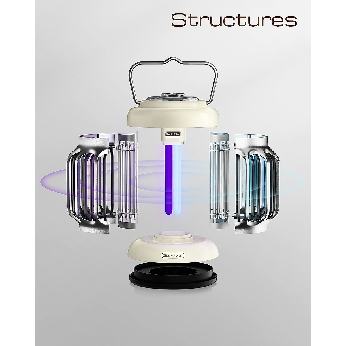 15W Replacement Bulbs for GeckoMan Bug Zapper x 2