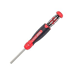 MegaPro 211R1C36RD 1" 13-In-1 Ratcheting Automotive Driver Bits in Red