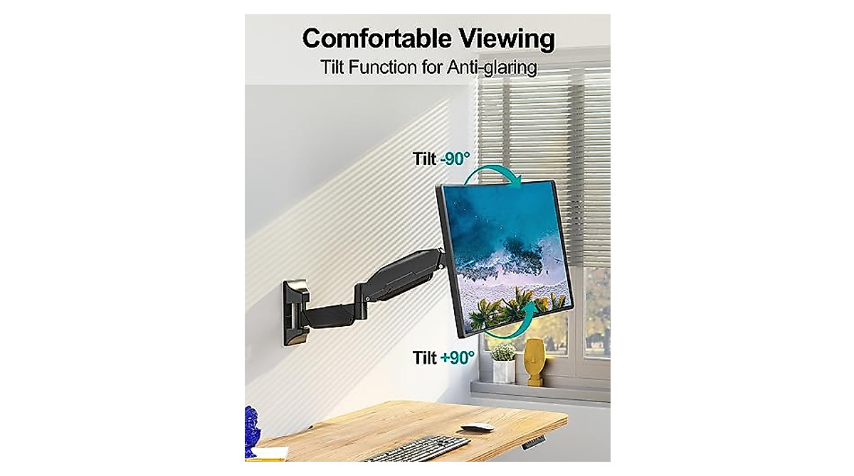 MOUNT PRO Ultrawide Monitor Wall Mount - Space-Saving Design