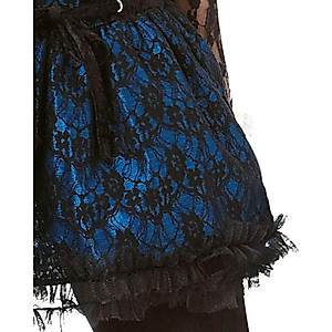 Amscan 8400701 Adult Midnight Vampire Costume - Medium (6-8) 1 set, Black