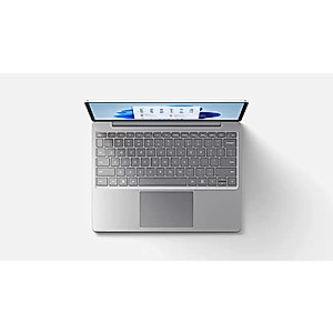 Microsoft Surface Go Laptop 12.4-Inch Touchscreen Intel i5-1035G1 8GB 256GB SSD Windows 10 Home in S Mode (Platinum) (Renewed Premium)