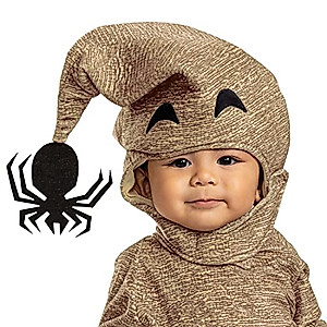 Disguise unisex baby Oogie Boogie Costume, Official the Nightmare Before Christmas Onesie Infant and Toddler Costumes, As Shown, Size 6-12 months US