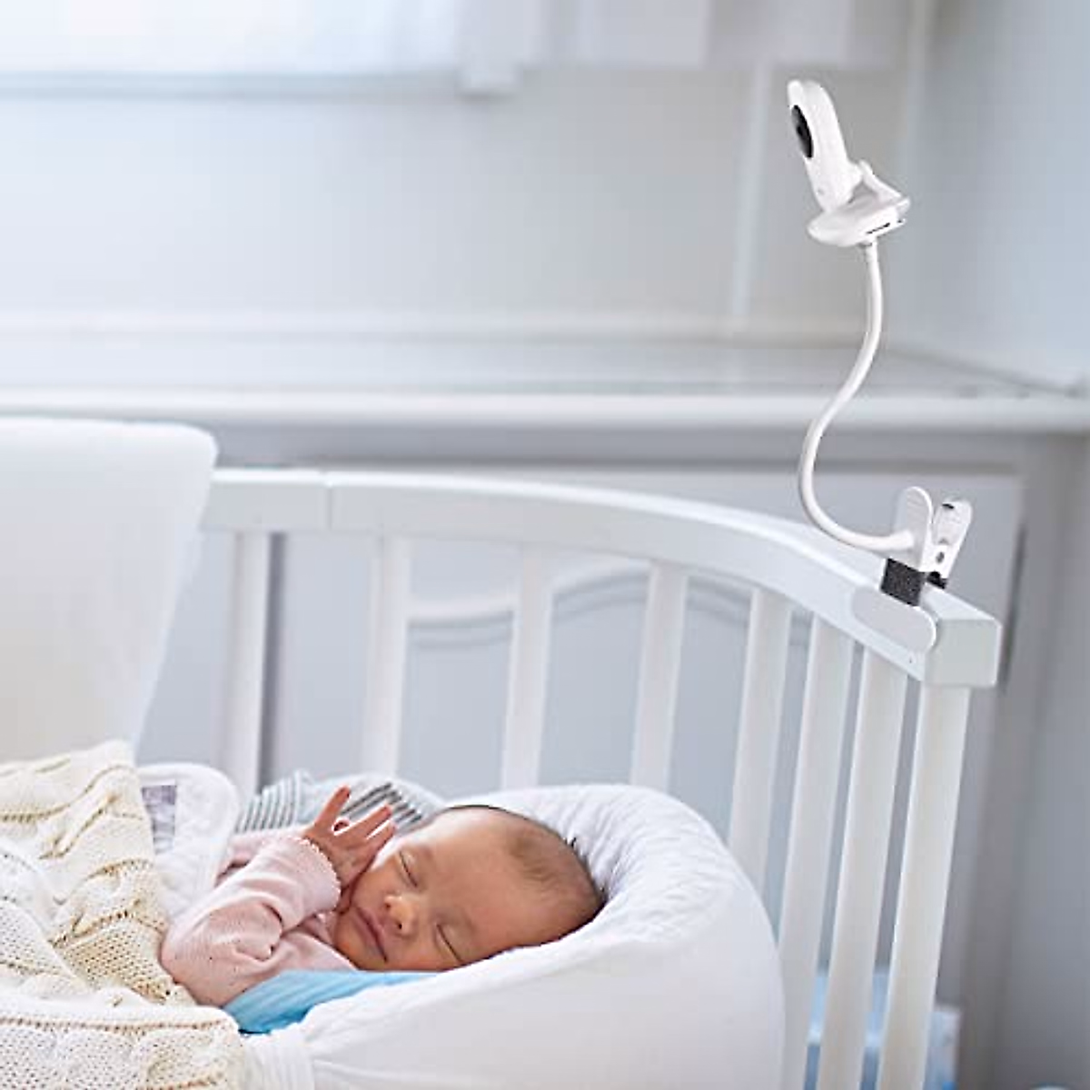 Aobelieve Flexible Clamp Mount for VTech VM819 and VM3252 Video Baby Monitor