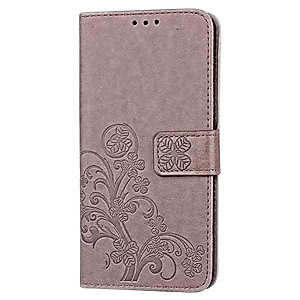 WenTian Realme 7 Pro Case, CaseExpert® Flowers Leather Kickstand Flip Wallet Bag Case Cover for Realme 7 Pro