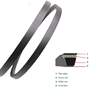 Lawn Mower Tractor Variable Speed to Transmission (Drive) Belt 5/8" x 42" Replacement for MTD 754-0468, 954-0468 13AS608G033 ;Toro 112-0305 LX420, LX423, LX425, LX460 LX500
