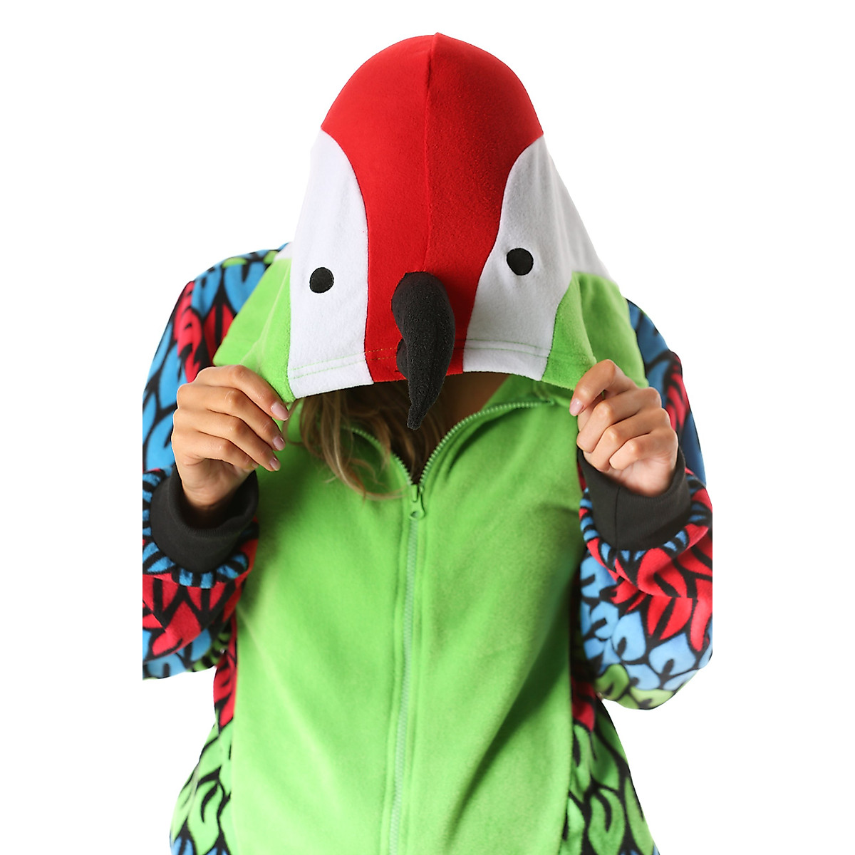 6349-S Just Love Adult Onesie/Womens Pajamas, Parrot, Small