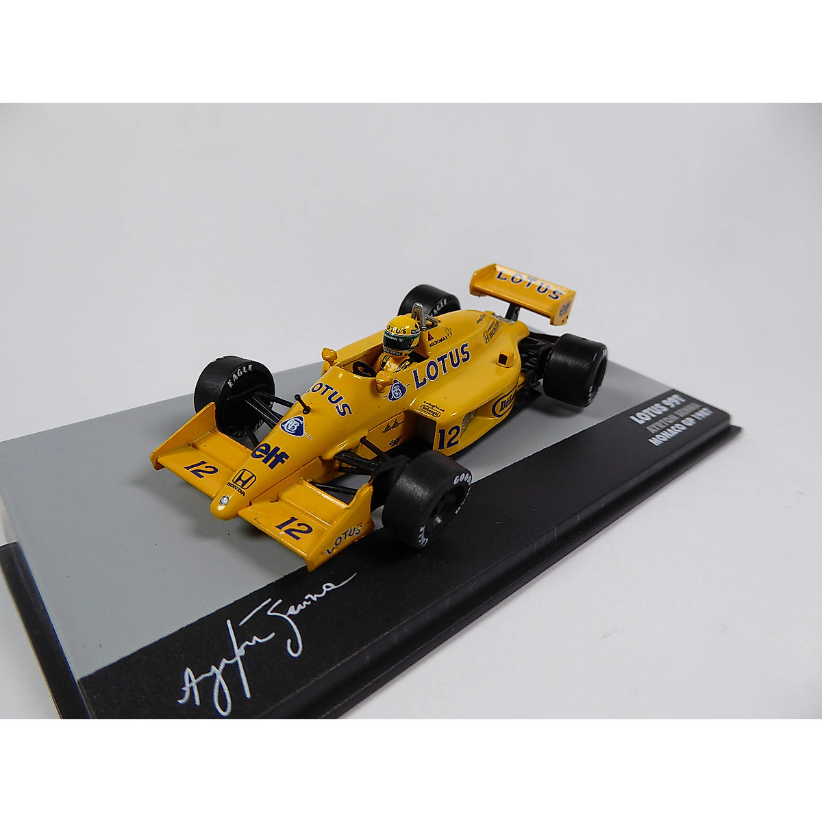 OPO 10 - Ayrton Senna Lotus 99T # 12 - Winner Monaco GP Formule 1-1987 1:43 Altaya (708)