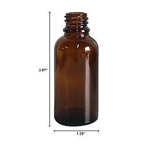BEGIKET 12 Pack 1oz Amber Glass Dropper Bottles 1oz Tincture Bottle with Eye Droppers 30ml Dropper Bottles for Essential Oils,Leak Proof Travel Bottles-2 Funnels & 2 Long Pipettes and 12 Labels