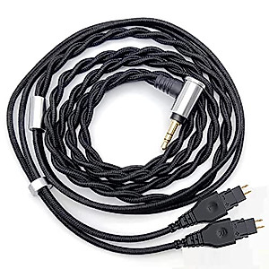 FAAEAL HD600 Cable Replacement for Sennheiser HD650 HD6XX HD660S HD580 HD58X HD545 HD535 Headphones, 3.5mm Male Jack(1/8") Extension Aux Cord Works on iOS/Android 4.9ft