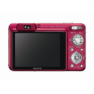 Sony Cybershot DSCW150/R 8.1MP Digital Camera with 5x Optical Zoom with Super Steady Shot (Red)
