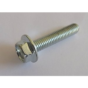 (25) M5-0.8 x 25mm JIS Hex Head Flange Bolt - Small Head, Class 10.9 Zinc