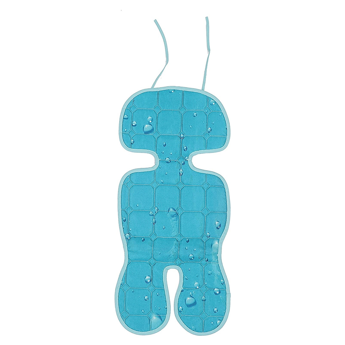 TOYANDONA Baby Seat Liner Ice Silk Infant Car Seat Cooler Stroller Cooling Mat Breathable Seat Pad Cushion for Universal Car Seat & Stroller(Random Color)