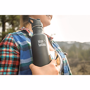 Klean Kanteen Classic Stainless Steel Single Wall Non-Insulated Water Bottle with Sport Cap, 27-Ounce, Brushed Stainless