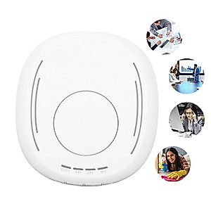 ASHATA Undetectable Mouse Mover, USB Mouse Mover, Automatic Mouse Mover Device with LED Display Adjustable Timing Driver Free Mouse Movement for Windows for OS X for Linux (White)