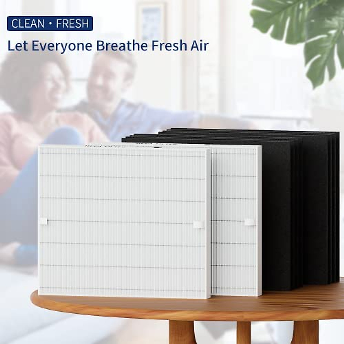 2-Pack Airmega AP-1512HH Filter Set Replacement for Coway Airmega AP-1512HH and 200M Air Purifiers, 2 True HEPA and 8 Carbon Pre-Filters, Compared to Part # 3304899