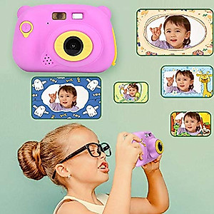 Kids Digital Camera, 2 inch Screen WiFi Kids Camera Auto Focus, Drop Resistant and Durable Birthday Gifts for Boys and Girls