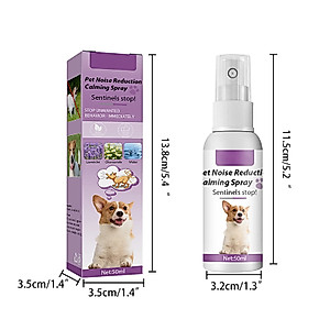 Ankexin Dog Calming Pheromone 50ml Effective Calm & Comfort Dogs During Travel Vet Visits and Stressful