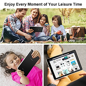 HAOVM Android 10.0 Go Tablet 9 Inch,MediaPad P9 Octa-Core Processor,1280x800 IPS HD Display Screen,2GB RAM,32GB Storage,Dual Camera,2.4/5.0G WiFi,5000mAh,128GB Expand,Non-Scratch Glass Back