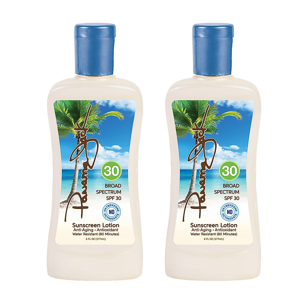Panama Jack Sunscreen Lotion, SPF 30, 6 Fl Oz,5130