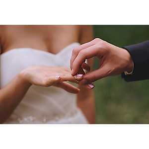 Wellingsale 14k Yellow Gold Solid 3mm Comfort Fit Milgrain Traditional Wedding Band Ring - Size 7.5