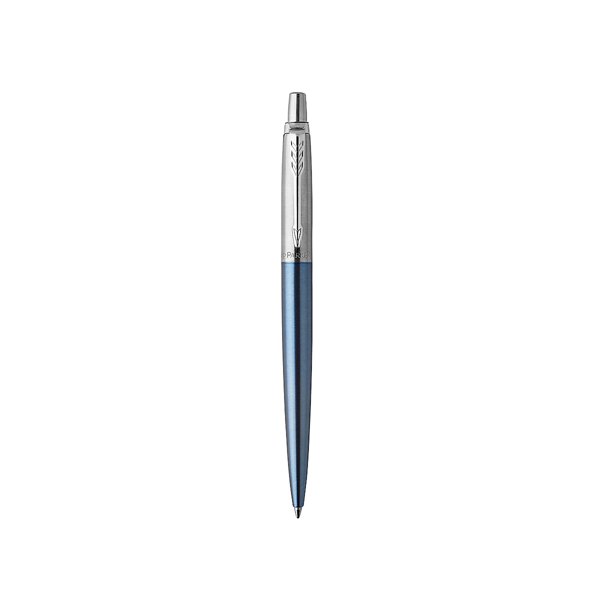 PARKER Jotter Ballpoint Pen, Waterloo Blue with Medium Point Blue Ink, Gift Box (1953191)