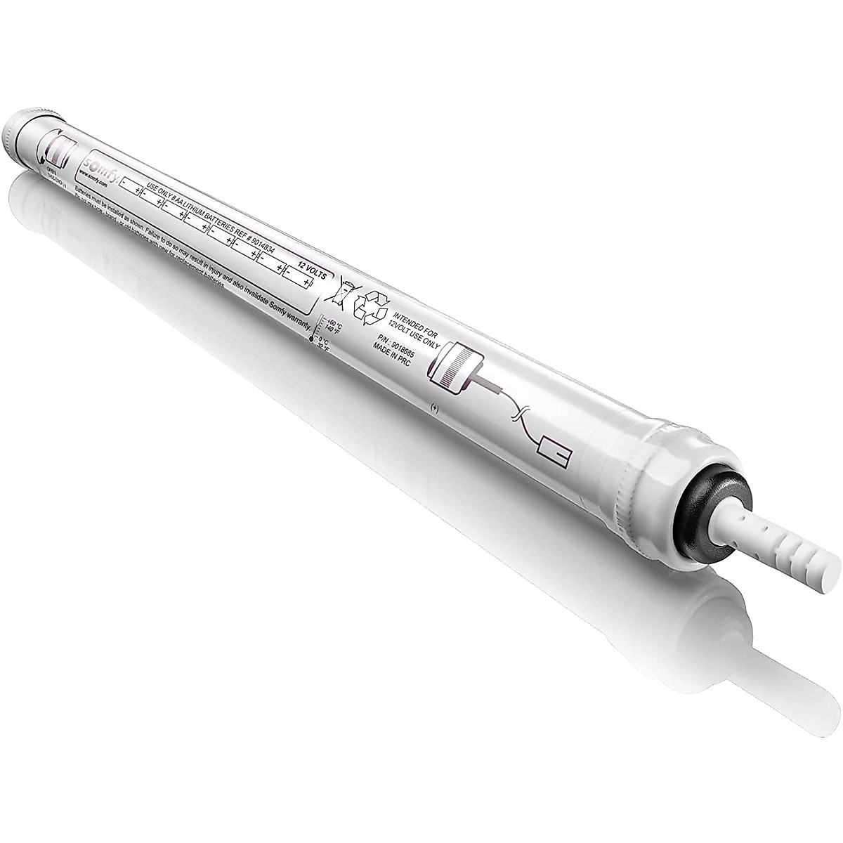 Two 12V Reloadable Battery Wands with Connector for Dual Battery Replacement