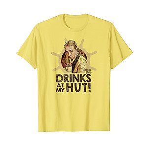 Gilligan's Island Mr. Howell Drinks T-Shirt