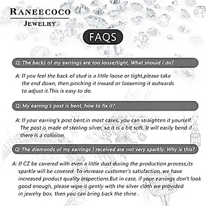 Rose Gold Plated Sterling Silver Rose Flower Earring Studs, Hypoallergenic & Nickel Free Earrings for Women