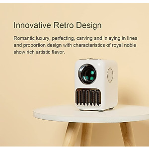 FCHJJ Global Version Wanbo T2R MAX Projector 1080P Mini LED Portable WiFi 7000Lux Full HD 4K Android 9.0 1GB RAM 16GB ROM1920*1080P Keystone Correction for Home