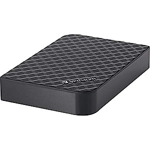 Verbatim 4TB Store 'n' Save Desktop Hard Drive, USB 3.0, Diamond Black 99399