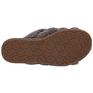UGG Women's SCUFFITA Slipper, Charcoal, 9