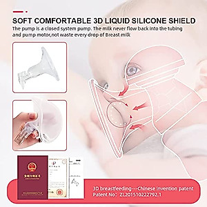 Horigen 3D Wide Neck Soft Breast Pump Parts for Horigen Pumps Spectra S1 Spectra S2 Medela Pumps, 29mm Flange Available (29mm)