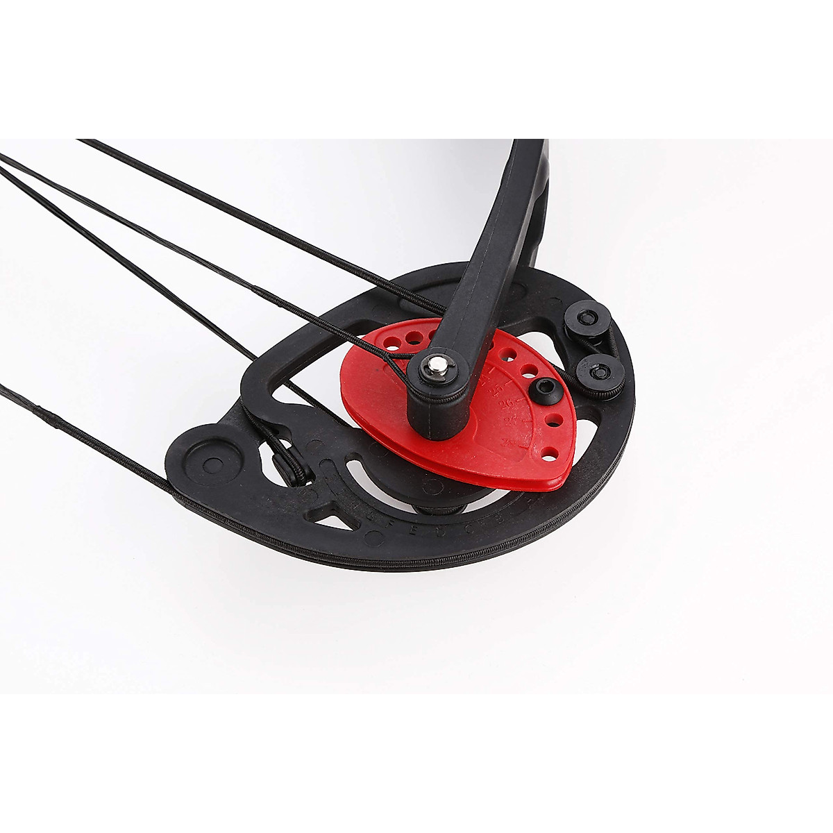 PANDARUS Compound Bow Archery for Youth and Beginner, Right Handed,19”-28” Draw Length,15-29 Lbs Draw Weight, 260 fps (Black Right Handed)