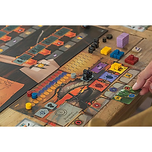 Stonemaier Games: Pendulum | A Worker Placement, Time-Optimization Strategy Board Game | Time is The Most Precious Resource as You Attempt to Rule Dunya | 1-5 Players, 90 Mins, Ages 14+