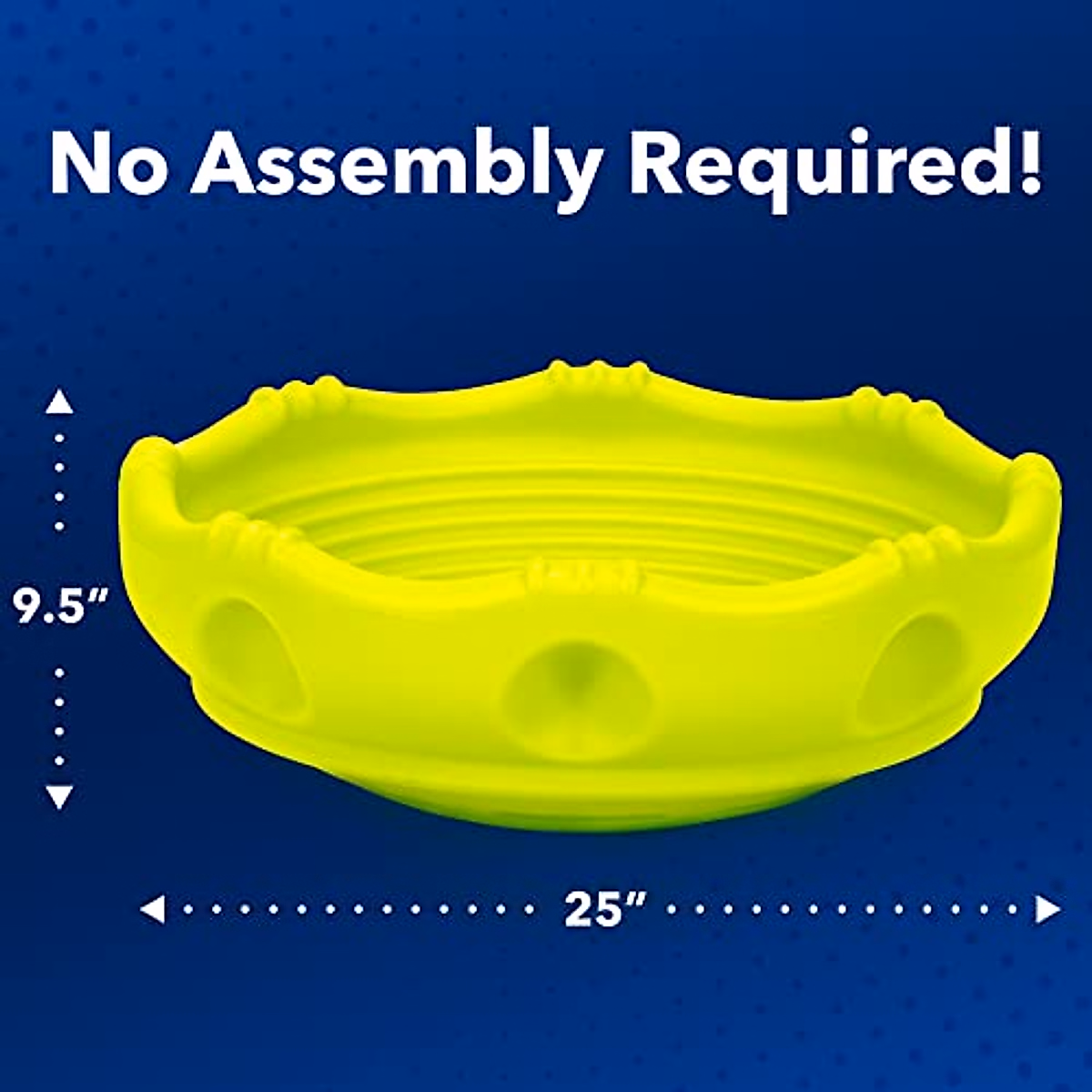 Simplay3 Two Sided Rock Around Wobble Disk and Climbing Dome for Toddlers and Kids - Rocking and Climbing - Indoor/Outdoor - Green, Made in USA
