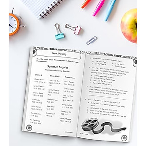 Carson Dellosa Skill Builders Reading Comprehension Grade 6 Workbook, Middle School Reading Passages and Vocabulary Builder for Kids Ages 11-12, 6th Grade Reading Comprehension Workbook