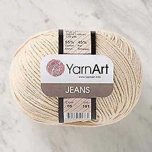55% Cotton 45% Acrylic YarnArt Jeans Sport Yarn 1 Skein/Ball 50 gr 174 yds (5)