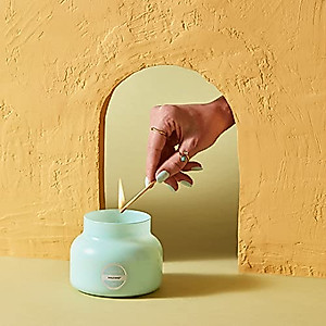 Capri Blue Volcano Candle - Aqua Signature Jar Candle - Luxury Candles - Soy Candles with Notes of Sugared Citrus & Tropical Fruits - Scented Candles for Home (19 Oz)