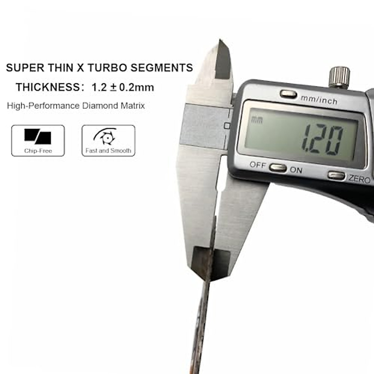 FEWELL 4 Inch Porcelain Diamond Blade Super Thin Diamond Tile Blade 3 Pcs/Lot for Cutting Porcelain Tiles Ceramic