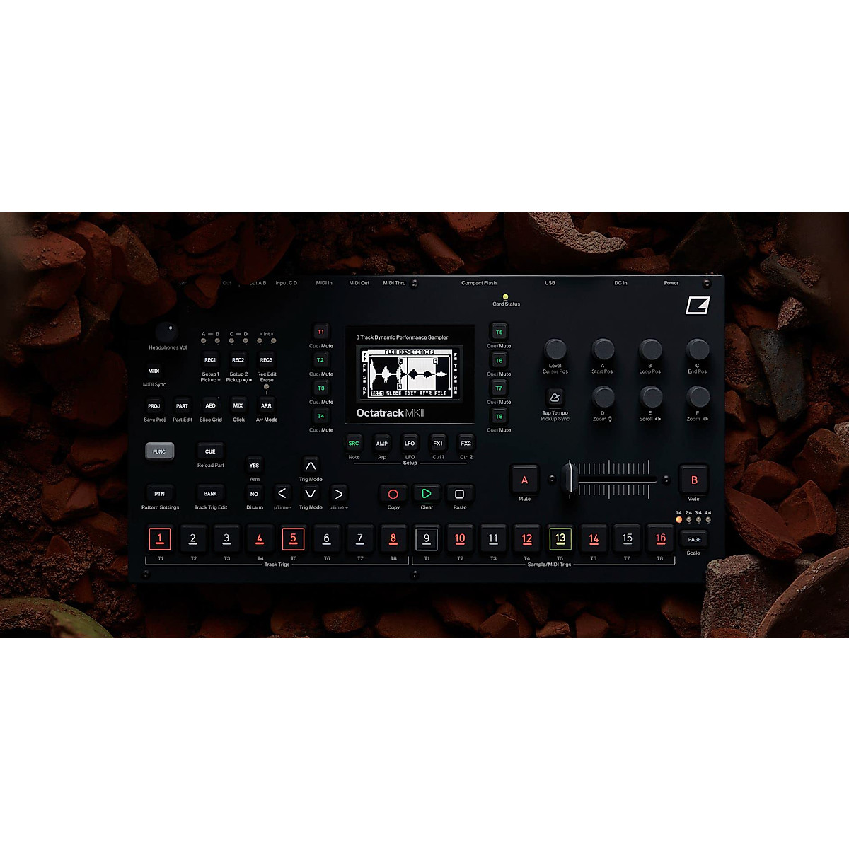 Elektron Octatrack MKII 8-track Performance Sampling Workstation/Sequencer - Black